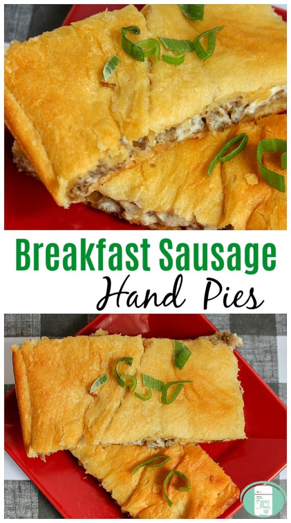 Make Ahead Breakfast Sausage Hand Pies - Freezer Meals 101