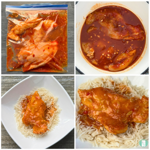 Mahjong Chicken Dump Recipe - Freezer Meals 101