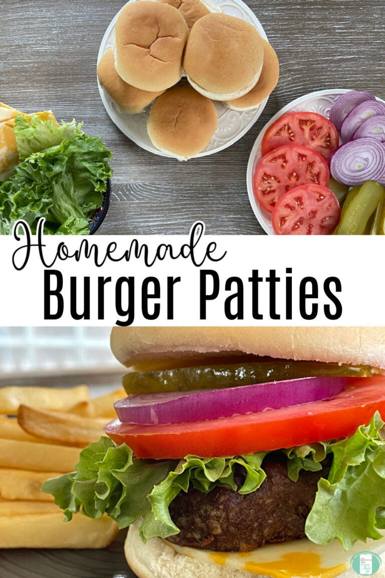 Homemade Hamburger Patties (Freezer Friendly) - Freezer Meals 101