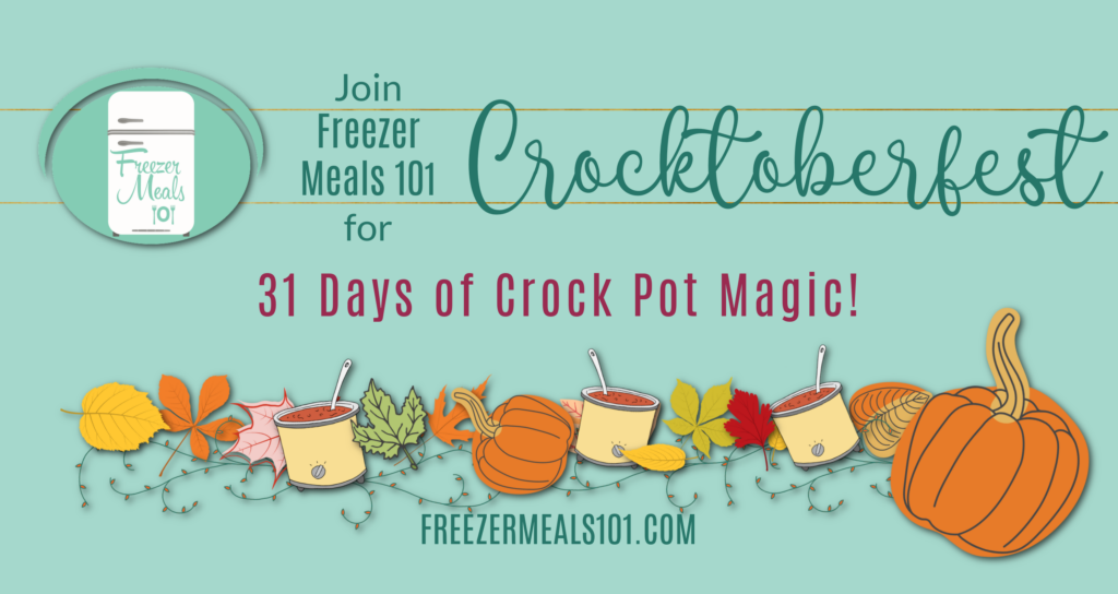 Crocktoberfest Freezer to Slow Cooker Celebration - Freezer Meals 101