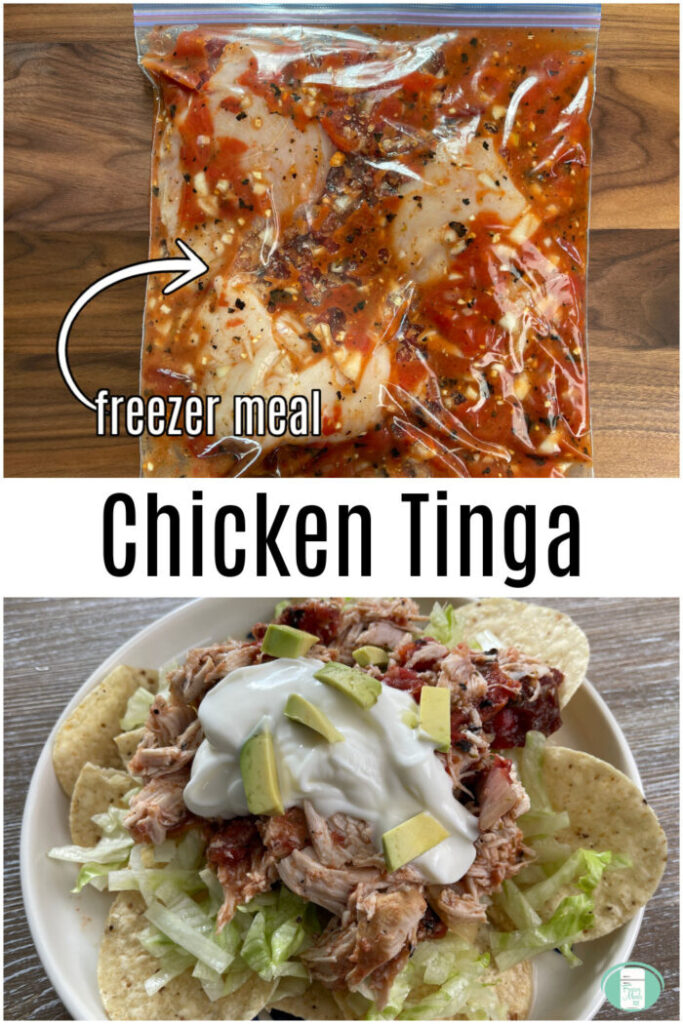 Chicken Tinga - Freezer Meals 101