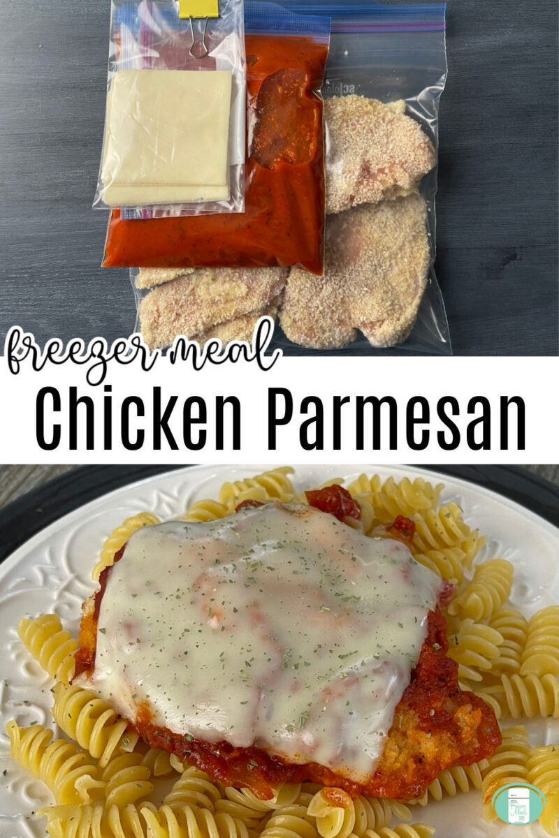 Chicken Parmesan (Freezer Friendly) - Freezer Meals 101