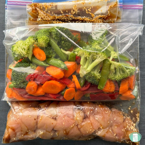 Chicken Stir Fry Bags for Chicken and Veggie Stir Fry - Freezer Meals 101