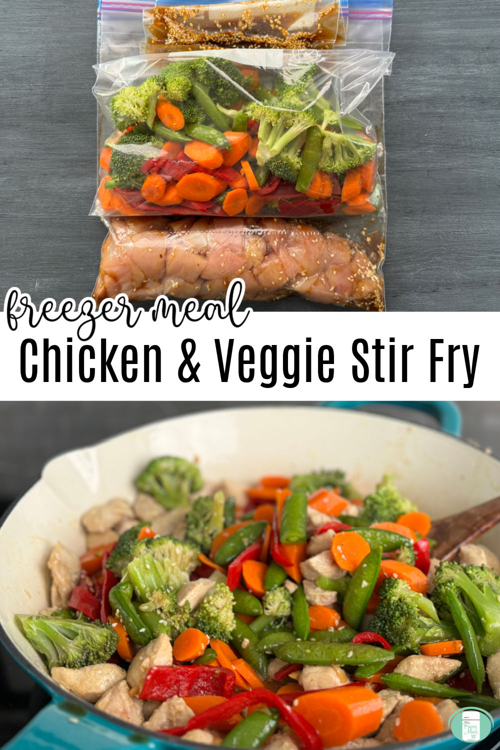 Chicken Stir Fry Bags for Chicken and Veggie Stir Fry - Freezer Meals 101
