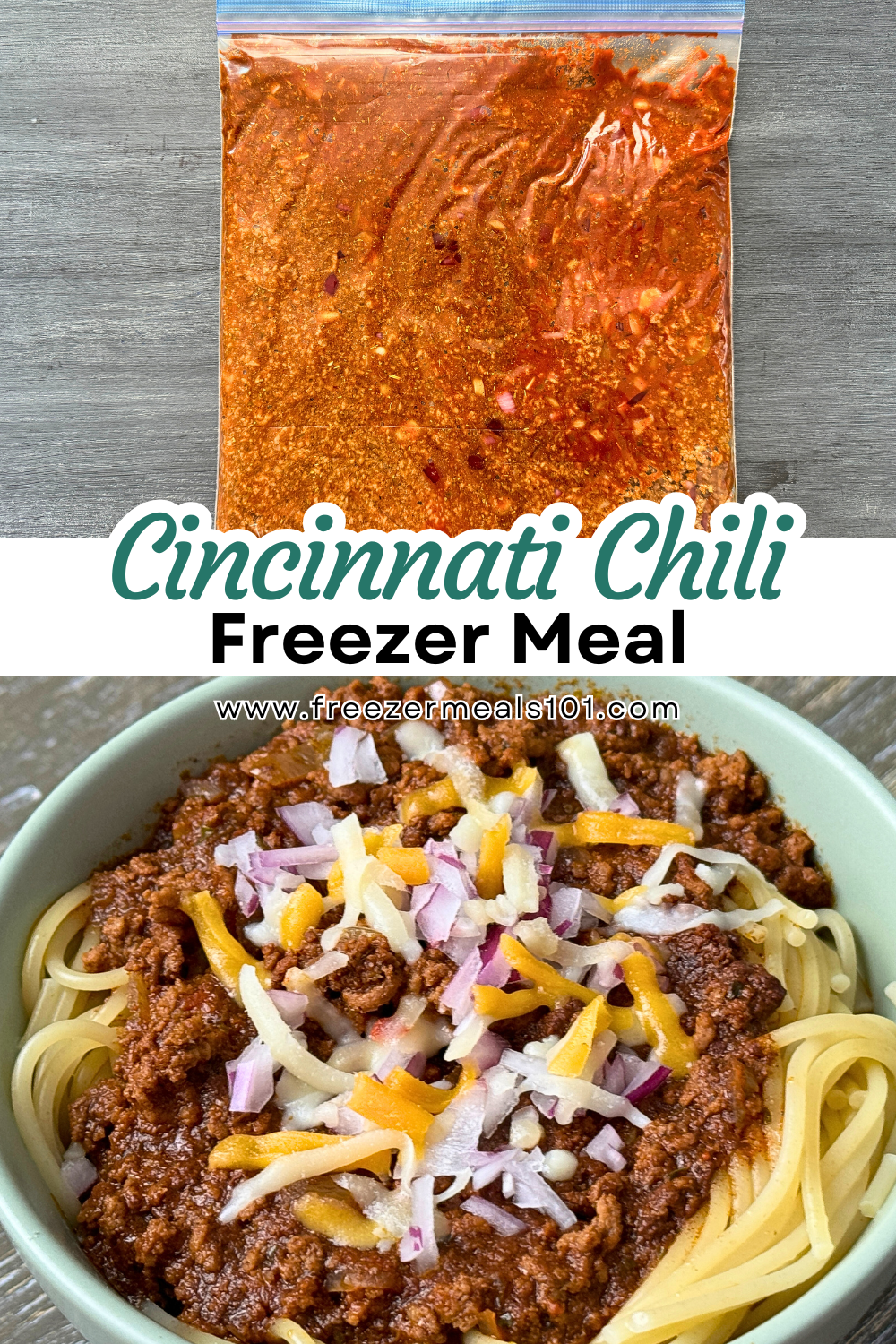 Cincinnati-Style Chili - Freezer Meals 101