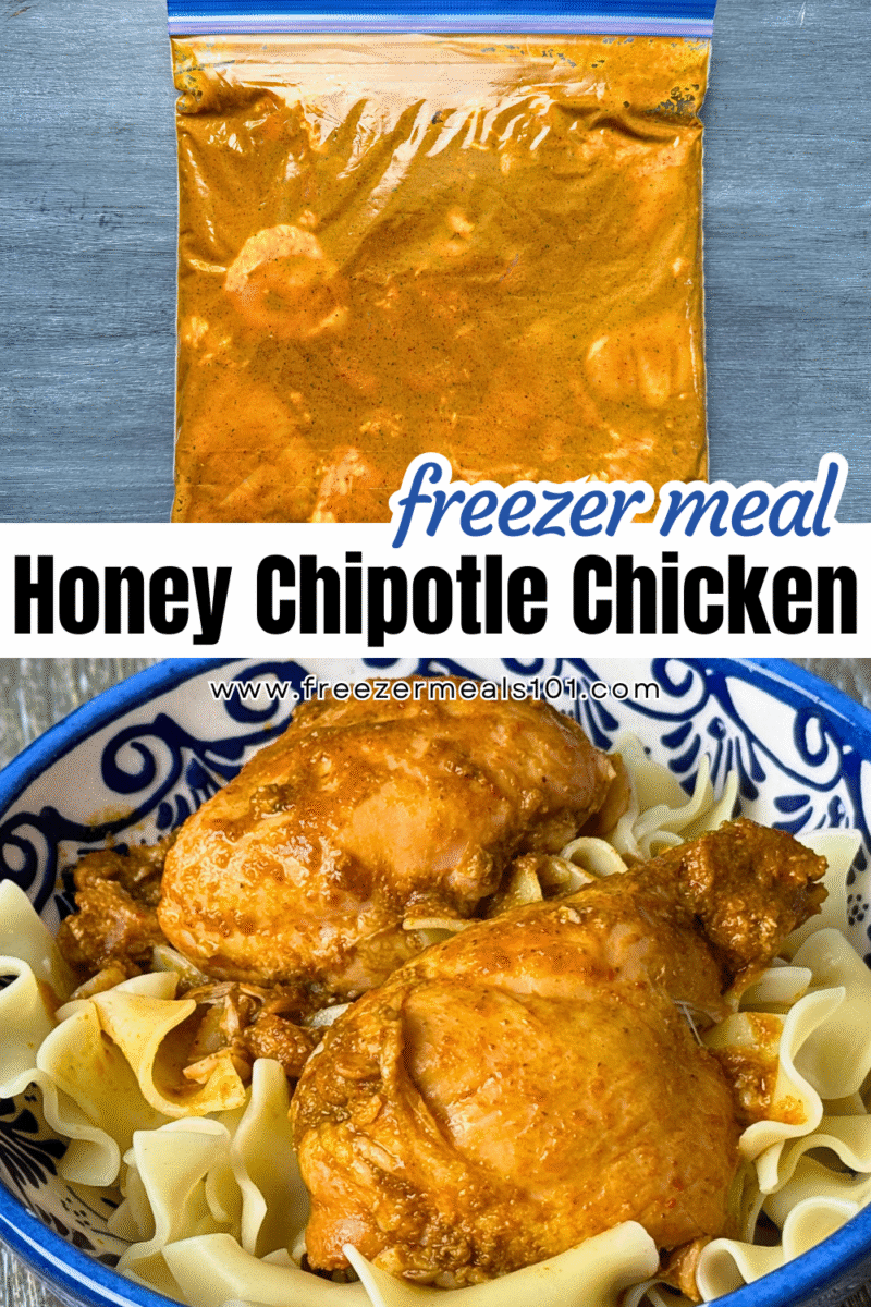 Honey Chipotle Chicken - Freezer Meals 101